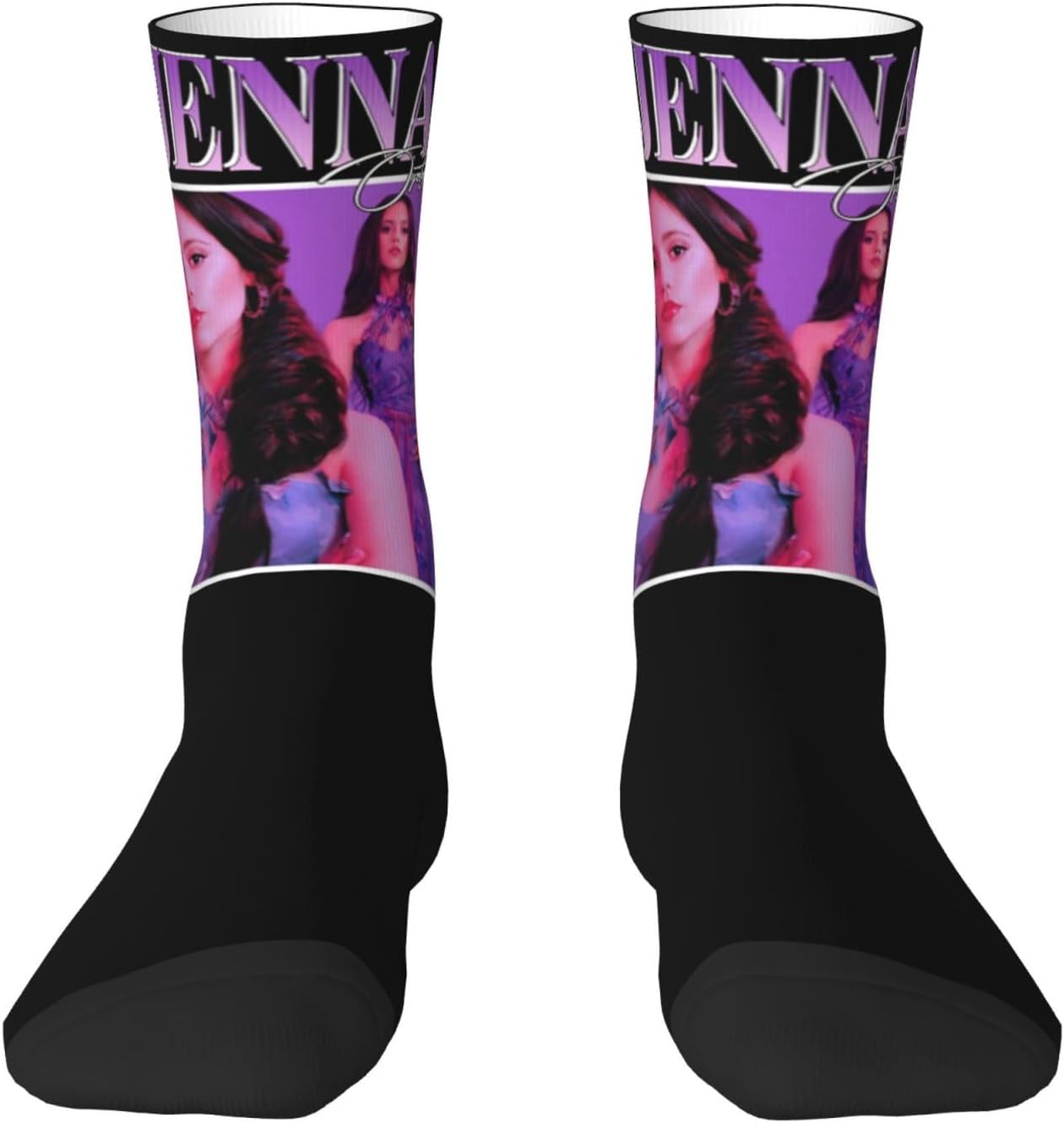 Amazon.com: QUIROEIU Jenna Actor Ortega Socks For Women Men Crew Socks ...