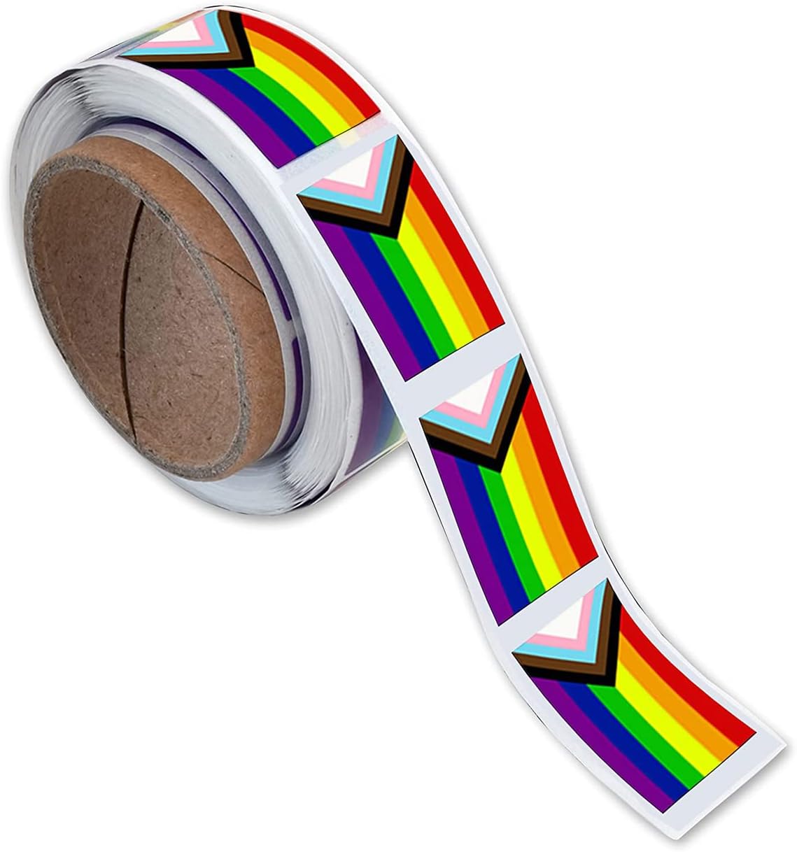 Amazon.com: 250 Progress Pride Daniel Quasar Rainbow Rectangle Flag ...