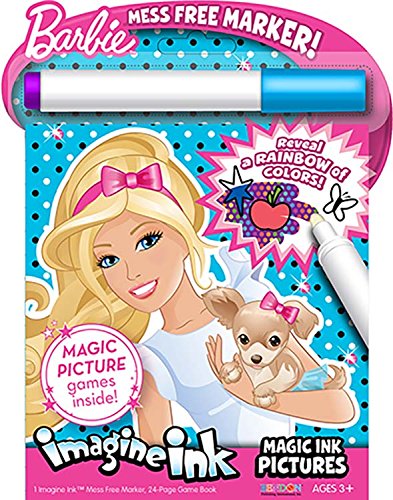 Buy Bendon Publishing Barbie Magic Ink Activity Book Online at Low ...