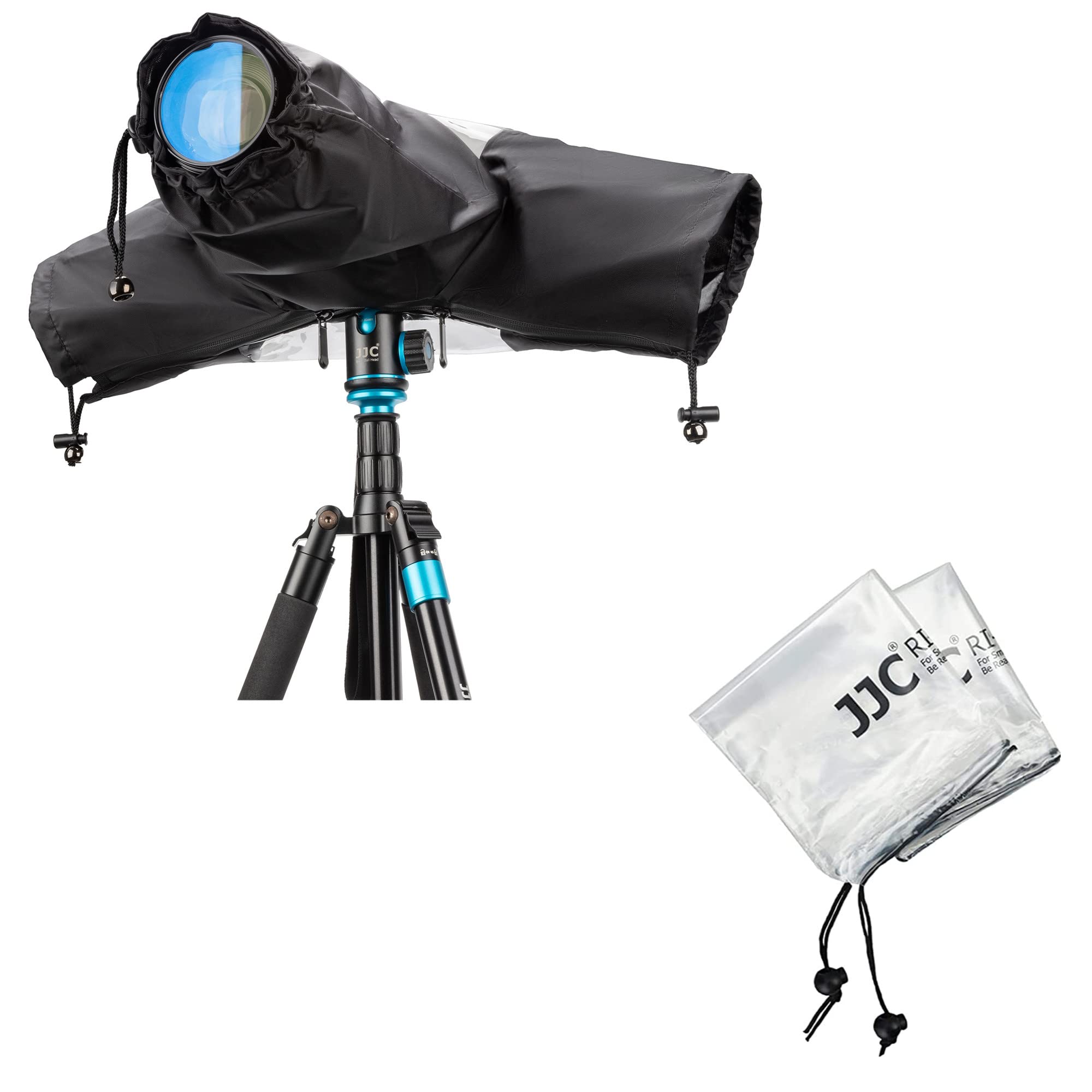 Amazon.com: Dual Sleeves Rain Cover + 2X Clear Rain Cover: Camera ...
