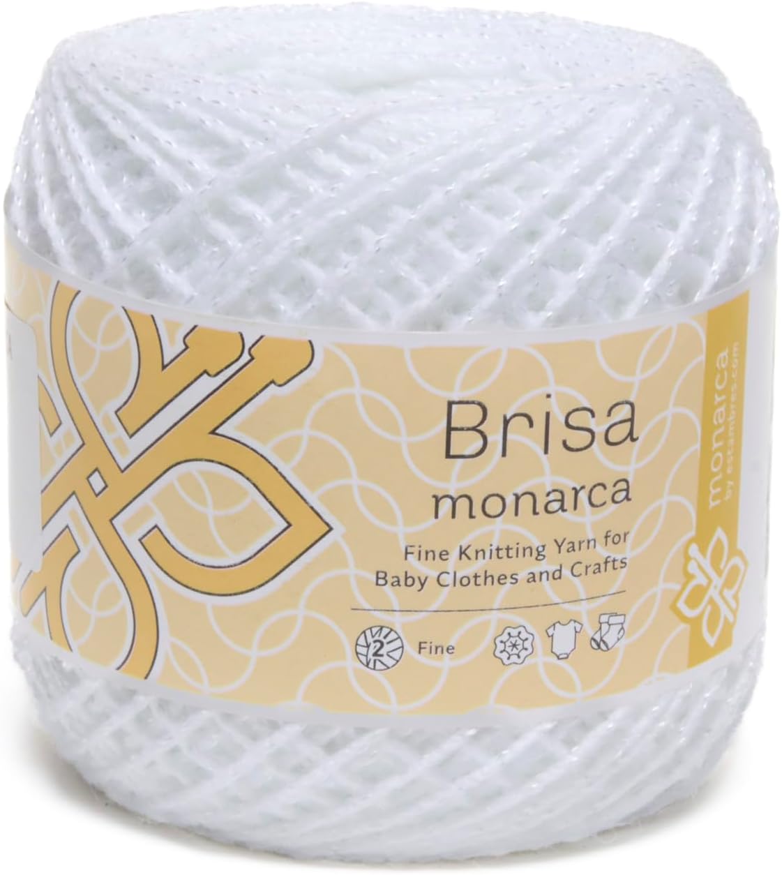 Amazon.com: Brisa [100grs] by Monarca - Fine Mexican Crochet Thread ...