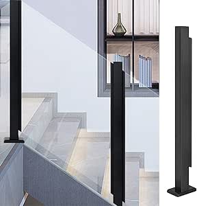 Amazon.com: PROHEL Square Fence Post with Spigot Slots, Staircase ...