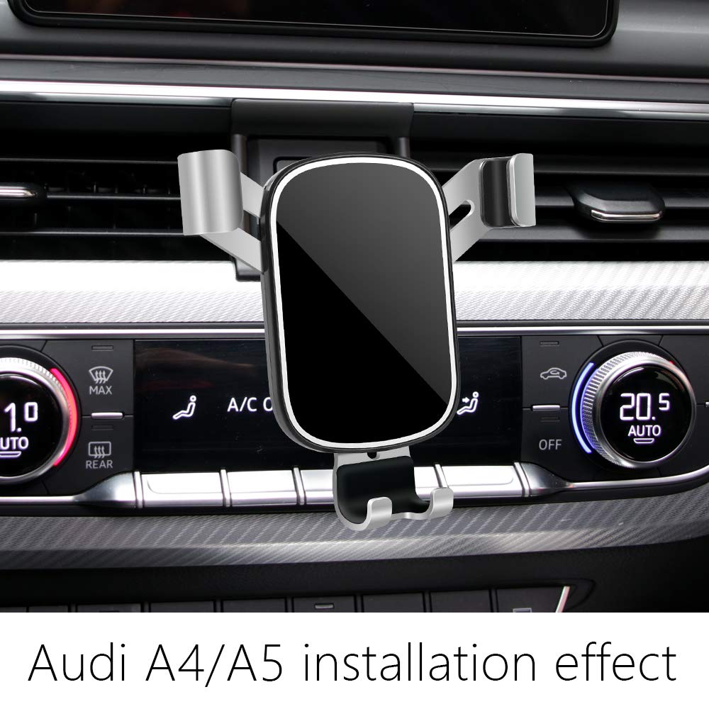 Buy LUNQIN Car Phone Holder for Audi A4 S4 2017-2024 and Audi A5 S5 RS5 ...