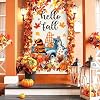 Amazon.com: Whaline Hello Fall Banner Door Cover Colorful Gnomes ...