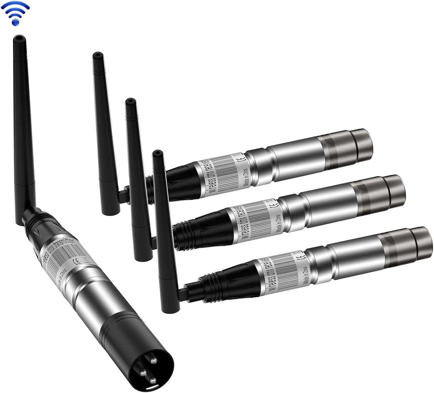 UKing Contrôleur DMX Sans Fil, émetteur/Récepteur DMX512, Contrôleur D ...