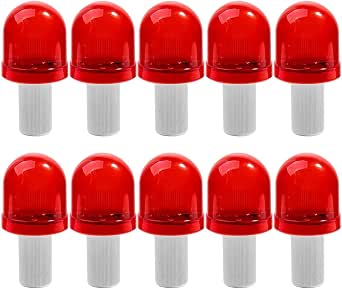 Amazon.com: crayfomo 10 Pack Traffic Cone Topper Warning LED Light ...