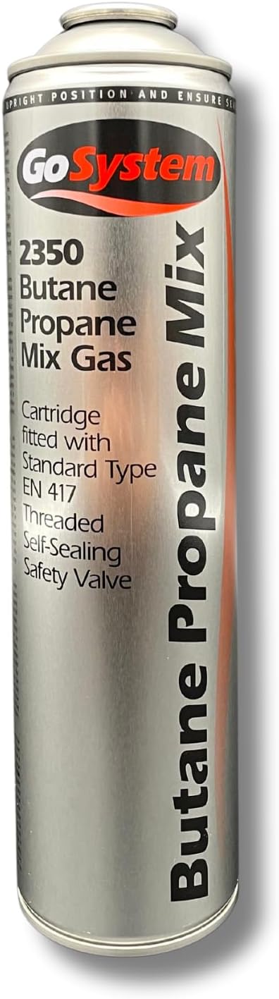AirTech-UK GoSystem 2350 Butane Propane Mix Gas Cartridge - 350g ...