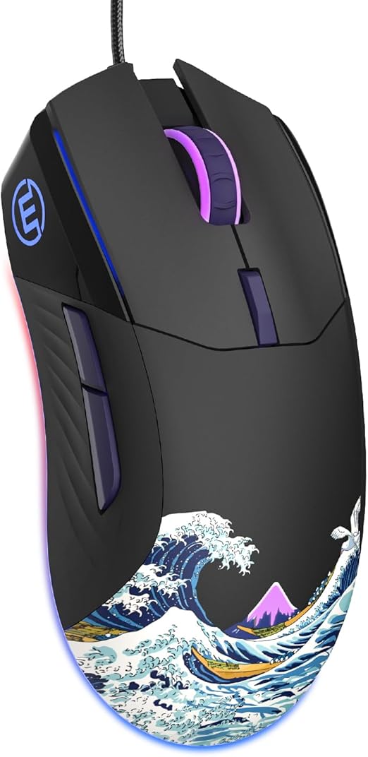 Amazon.com: Womier G705 USB Wired Gaming Mouse for PC Computer Windows ...