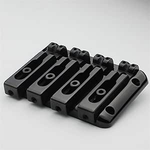Amazon.com - Electric Guitar Bridge 4 String Bass Guitar Bridge Black