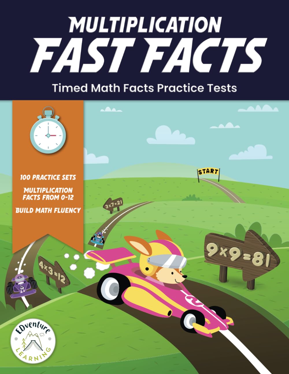 Multiplication Fast Facts: Timed Math Facts Practice Tests (Fast Facts ...