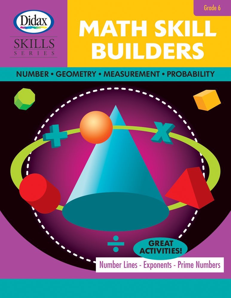 Math Skill Builders (Grade 6): Didax: 9781583243091: Amazon.com: Books