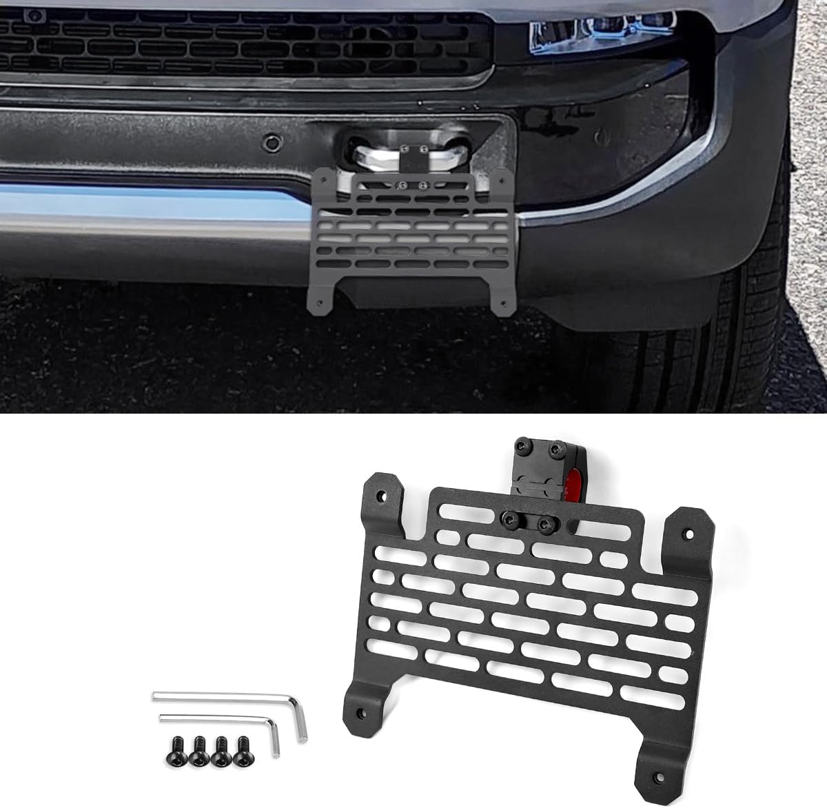 Amazon.com: Front License Plate Bracket Compatible with 2022-2025 ...