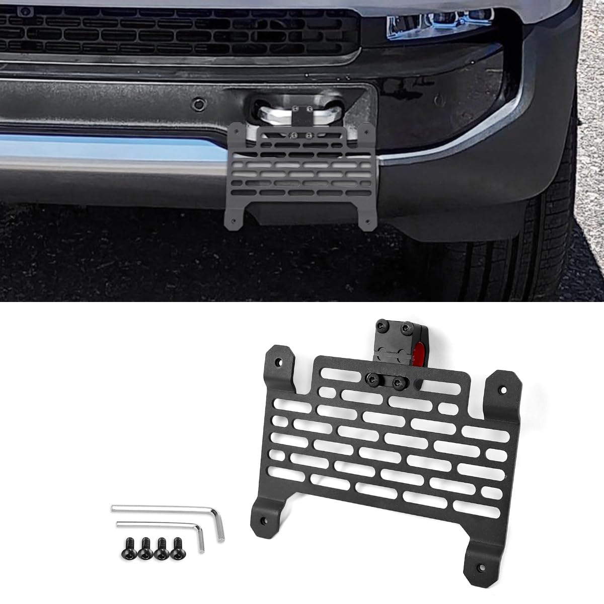 Amazon.com: Front License Plate Bracket Compatible with 2022-2025 ...