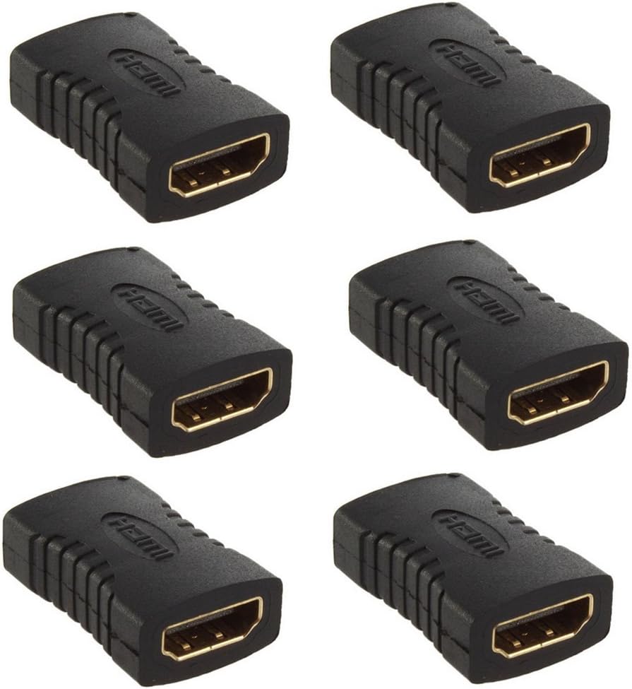 Amazon.com: exgoofit HDMI Female to HDMI Female Coupler Connector Pack ...