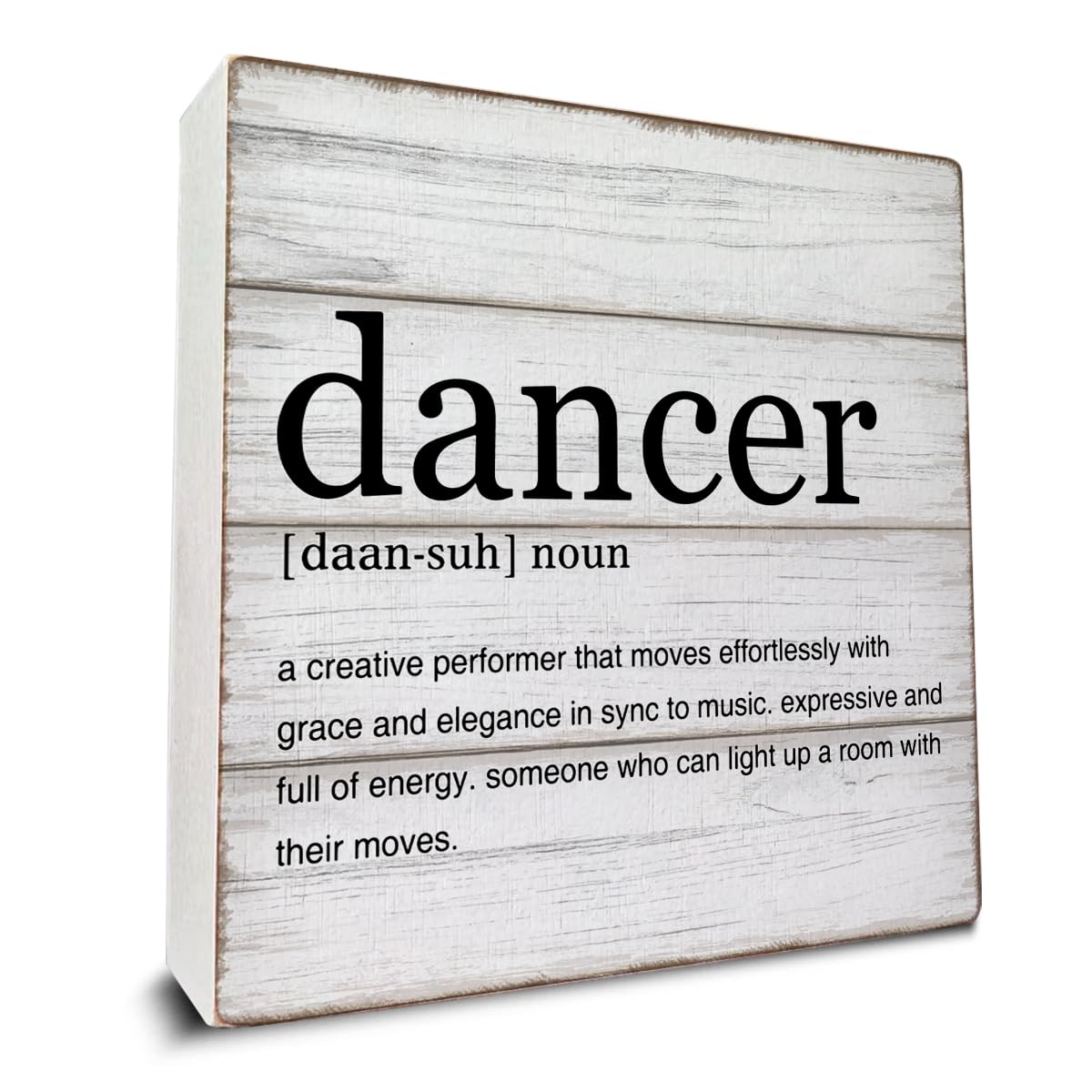 Amazon.com: Dancer Gifts Dancer Definition Wooden Box Sign Dancer ...