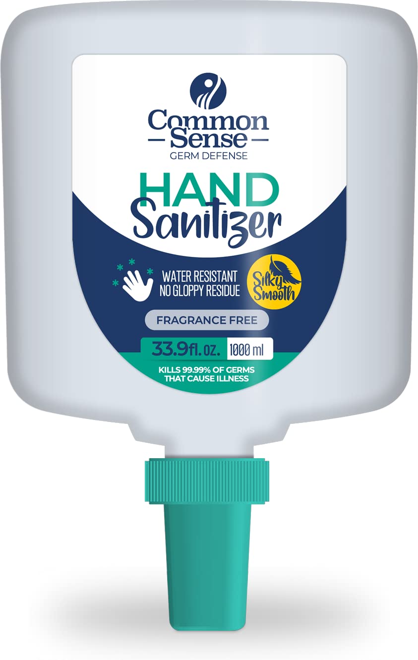 Amazon.com : Common Sense Hand Sanitizer Refill Wall Dispenser 33.9 oz ...