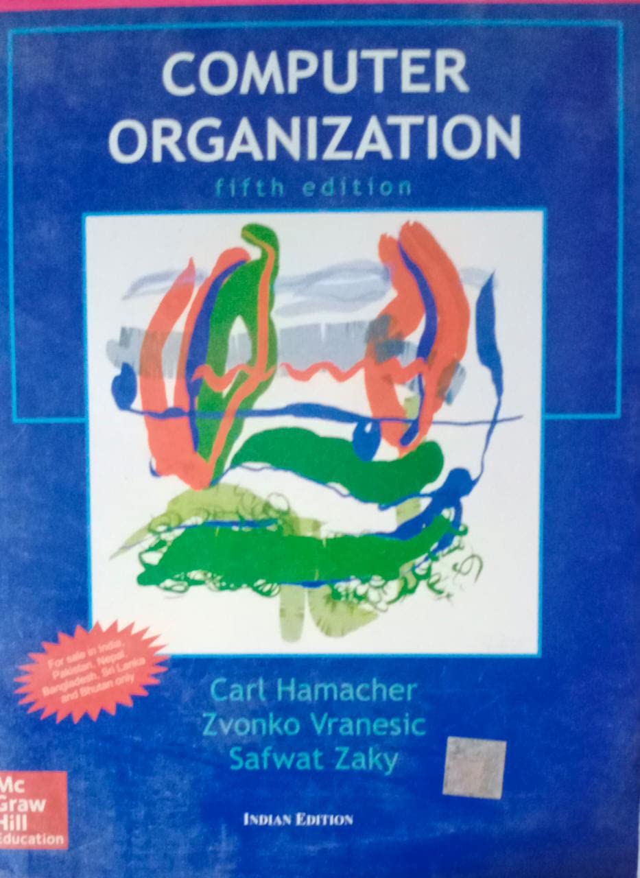 Amazon.in: Buy Computer Organization By Carl Hamacher (S) Book Online ...
