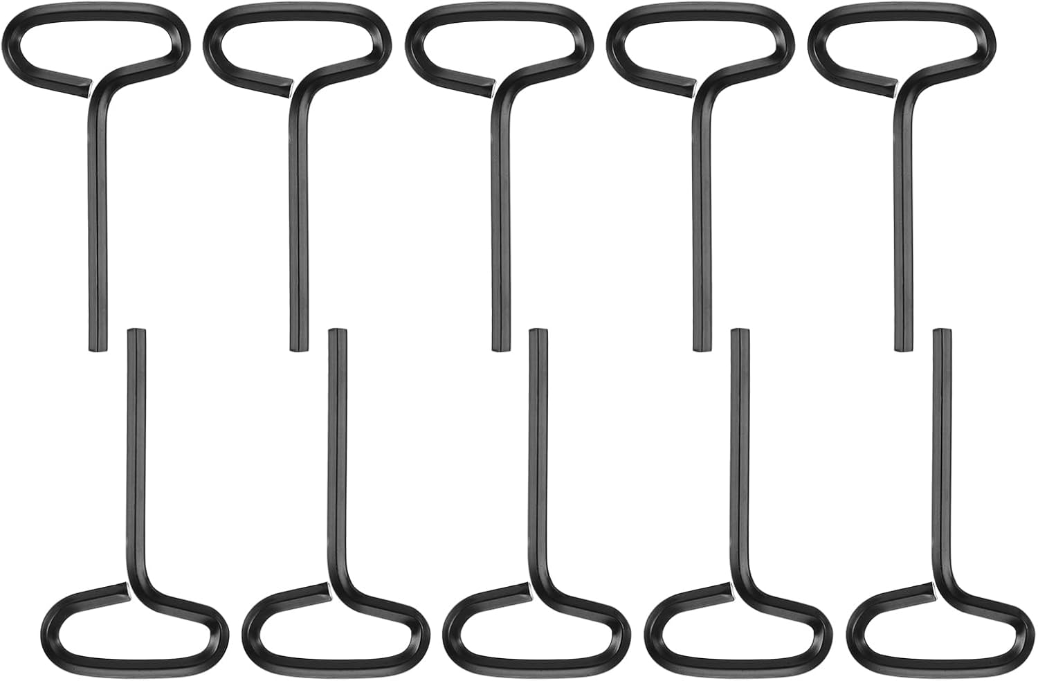 PATIKIL 5/32" Standard Hex Dogging Key, 10 Pack Solid Steel Wrench Door ...