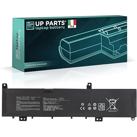 UP PARTS® Batteria Asus C31N1636 47Wh VivoBook Pro 15 N580V N580VD ...