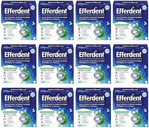 Amazon.com : Efferdent Cleaning Tablets for Dentures, Partials ...