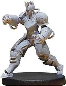 Amazon.com: Unpainted DND Exosuit Artificer Female Punch v2 Miniature ...