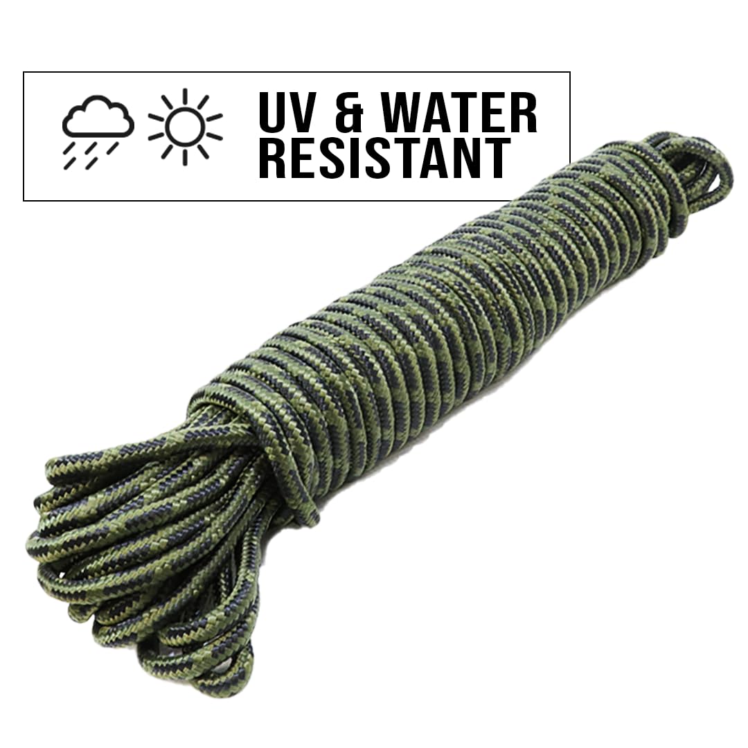 Snapklik.com : BoxerTool 3/8” X 75 Ft Diamond Braided Rope UV And ...