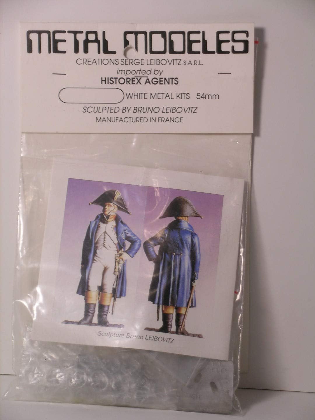 Metal Modeles Miniatures 54mm Metal French Napoleonic Line Officer ...