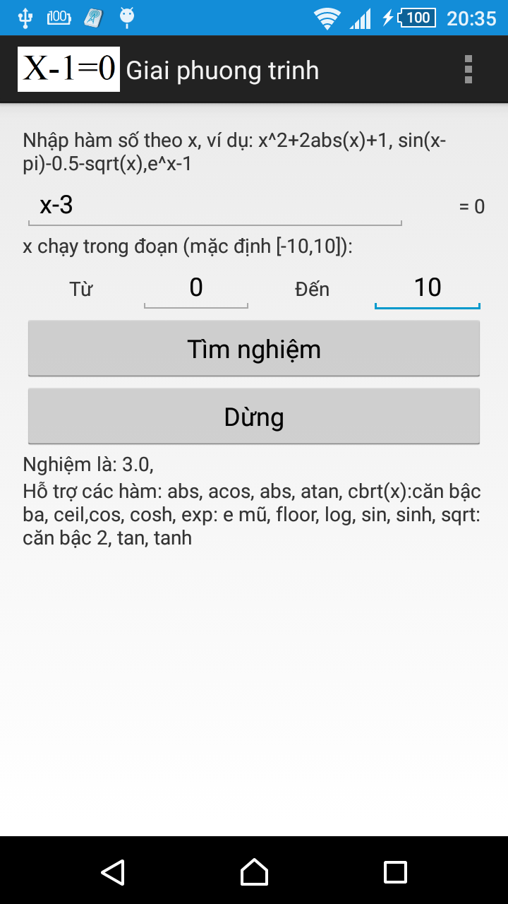 Equation Solver - App on Amazon Appstore