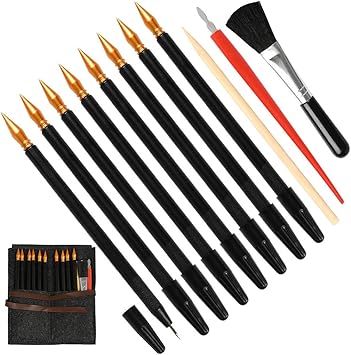 Amazon.com: YOTINO 14 Pcs Scratch Art Tools Set, Scratch Sketch Art ...