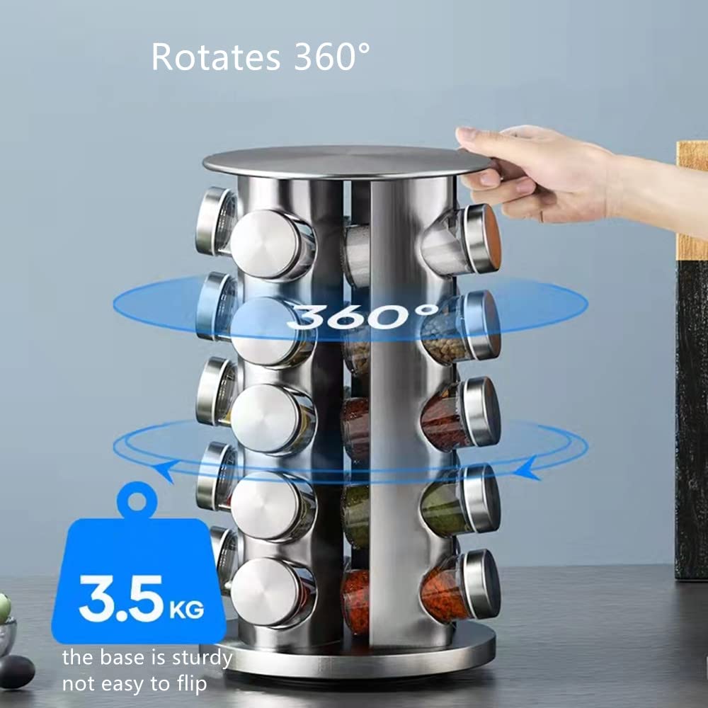 Revolving Spice Rack Organize...B09698V2YG | Encarguelo.com