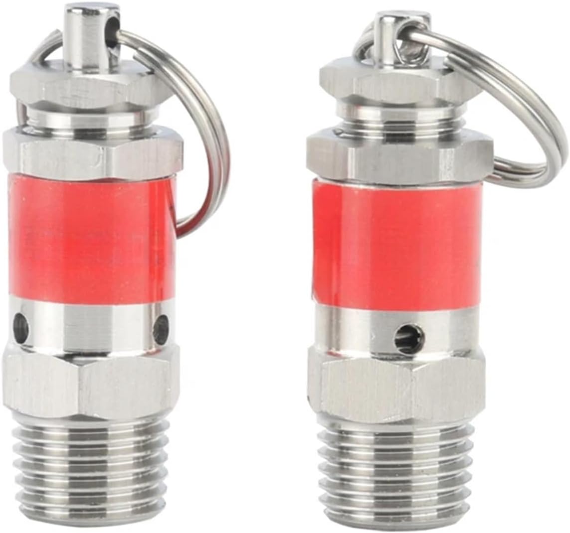 1/8" 1/4" BSPT Male 0.5-10 Bar 304 Stainless Steel 04 Stainless ...