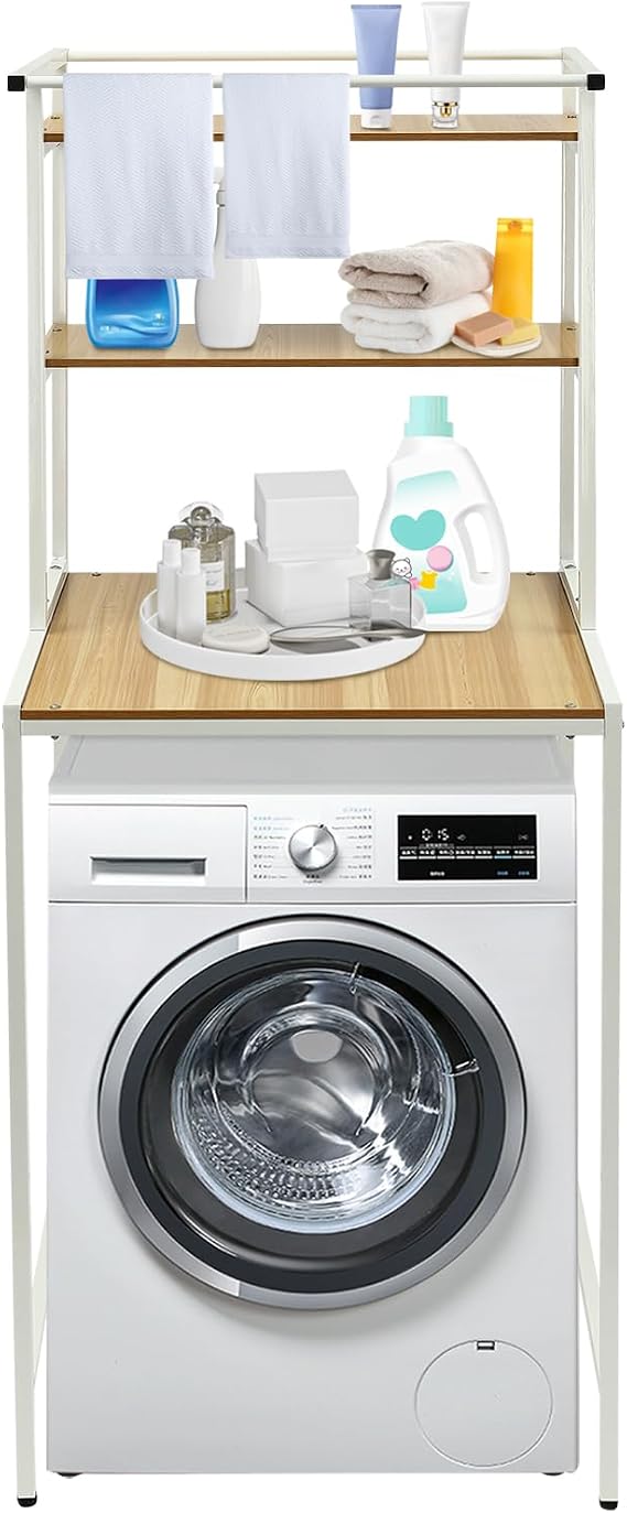 Amazon.com: KannBeki Over Washer and Dryer Shelves,Dryer Storage Shelf ...