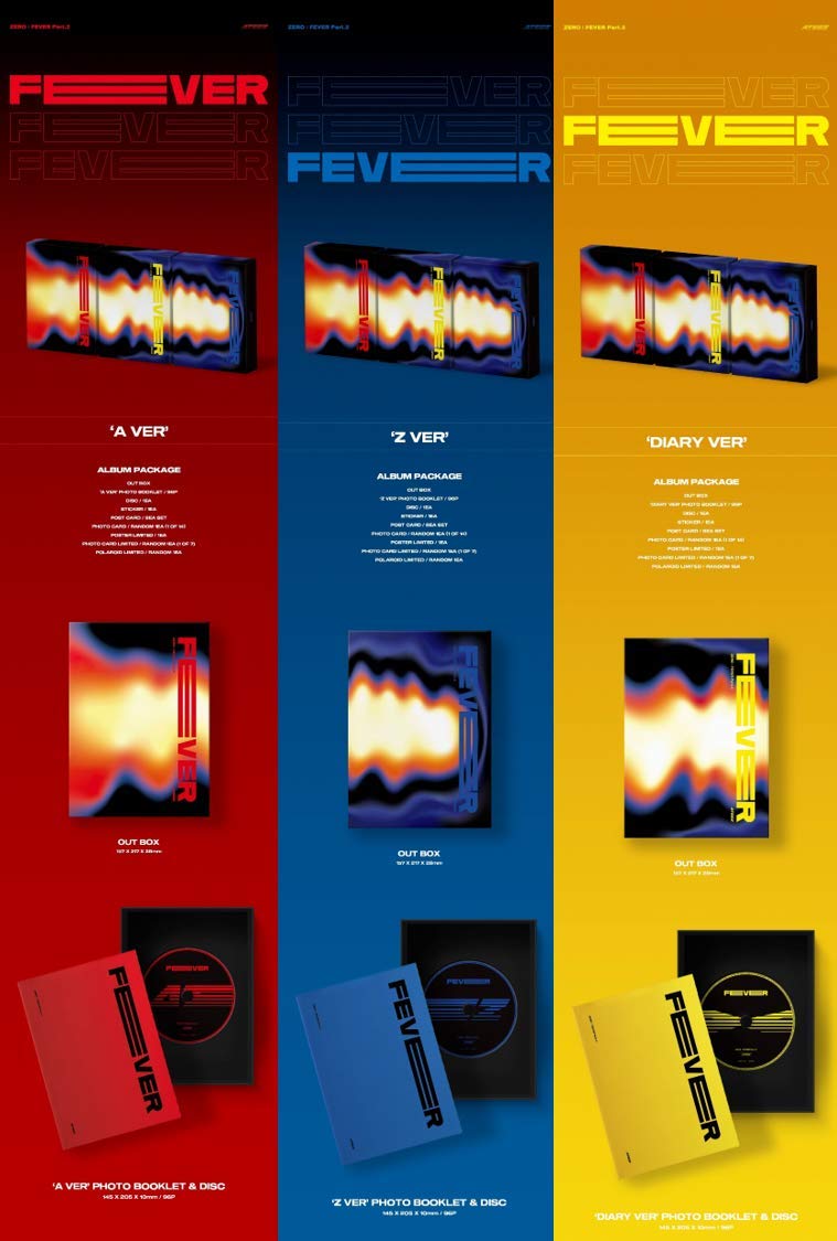 KQ Entertainment ATEEZ - ZERO : FEVER Part.2 (6th Mini Album) Album ...