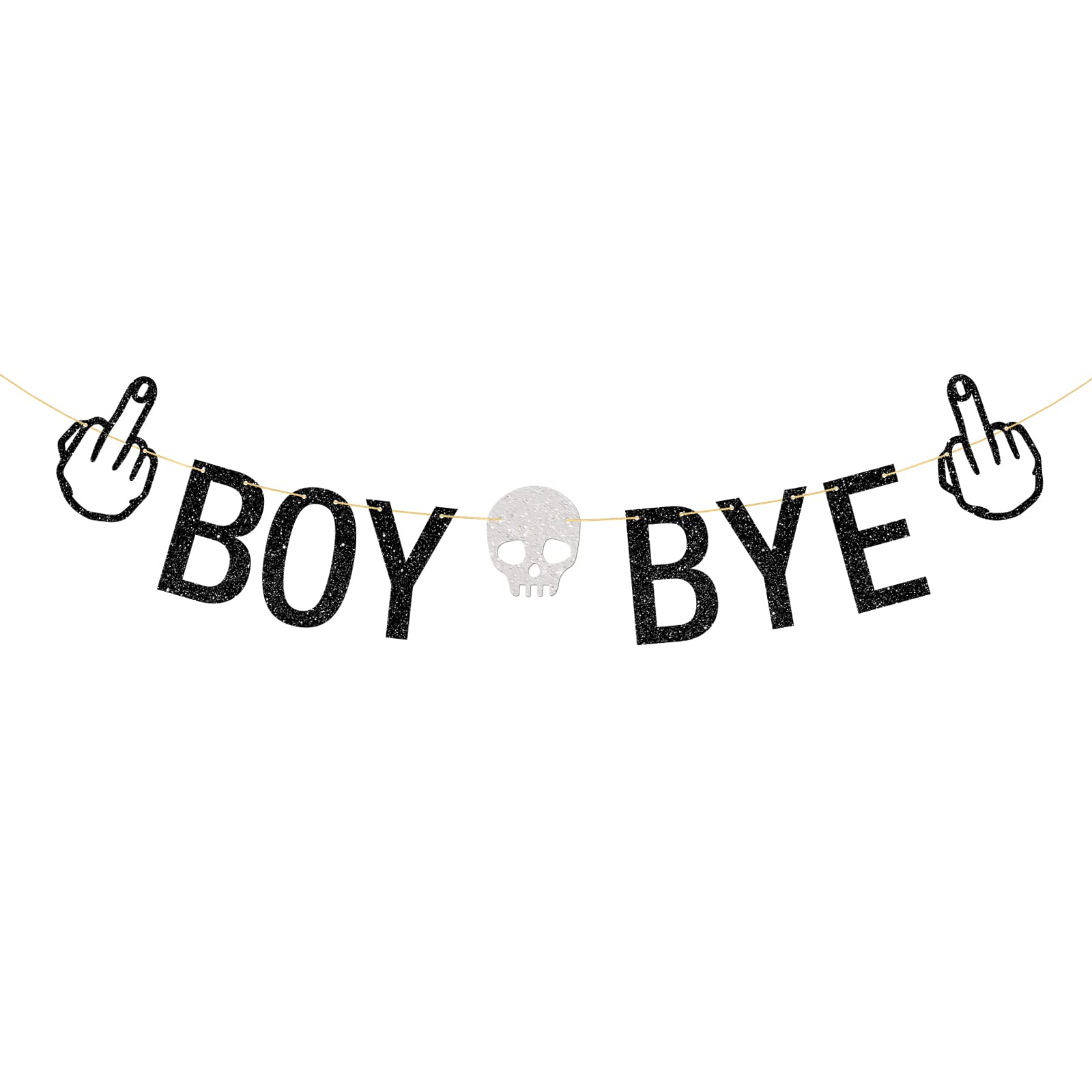 Amazon.com: Boy Bye Banner, Funny Break Up Party Decorations, Moving ...