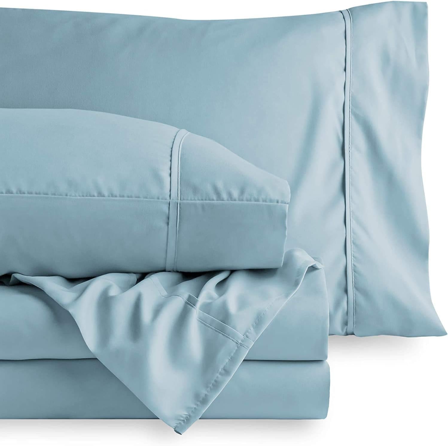 Amazon.com: NITYA LINEN Hotel Luxury Bed Sheets 1000 Thread Count 100% ...