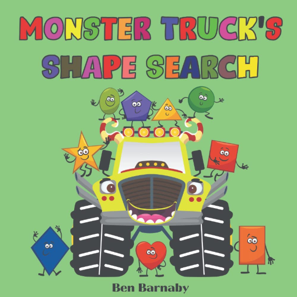 Amazon.com: Monster Truck's Shape Search (Learning with Monster Truck ...