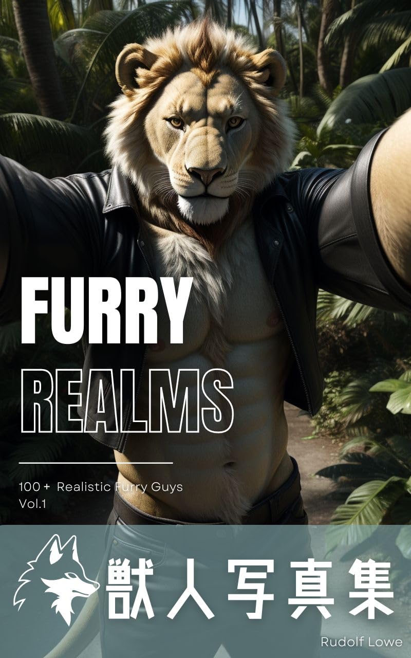 Amazon.com: Furry Realms 1: Realistic Furry Guys Photo Book Furry ...