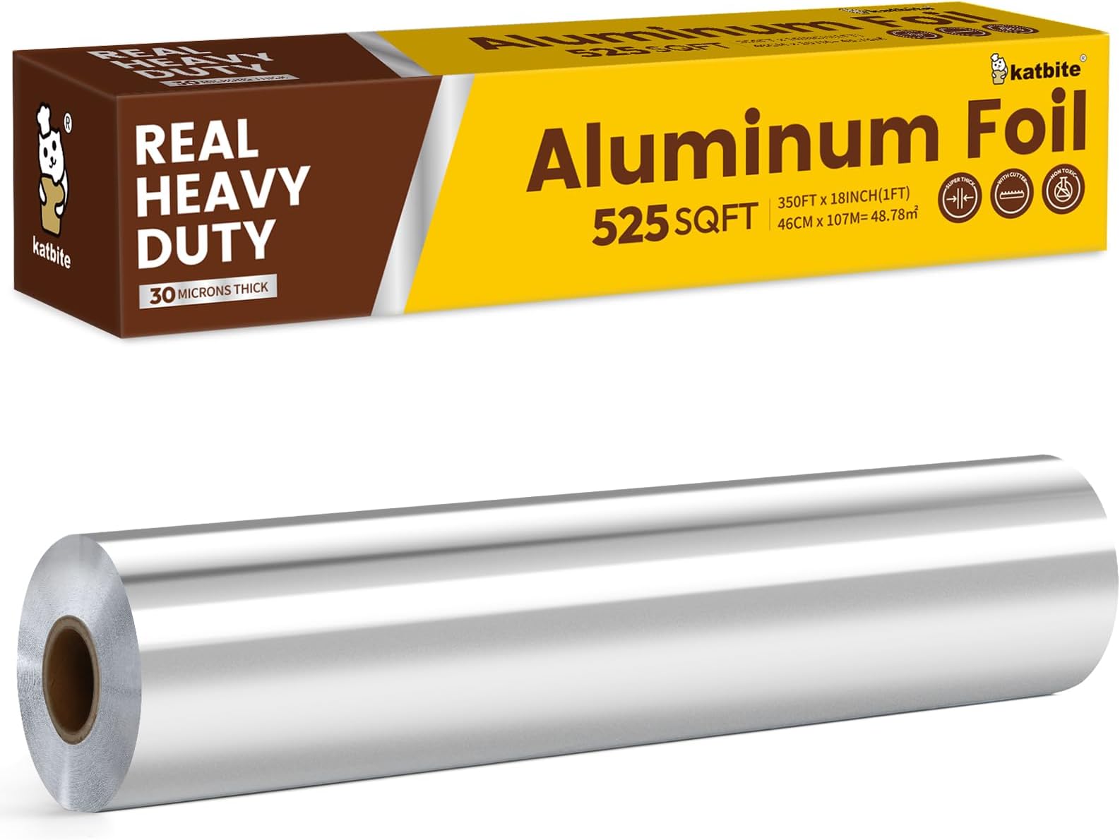 Amazon.com: Reynolds 632 Extra Heavy Duty Aluminum Foil Roll 18"x500 ...