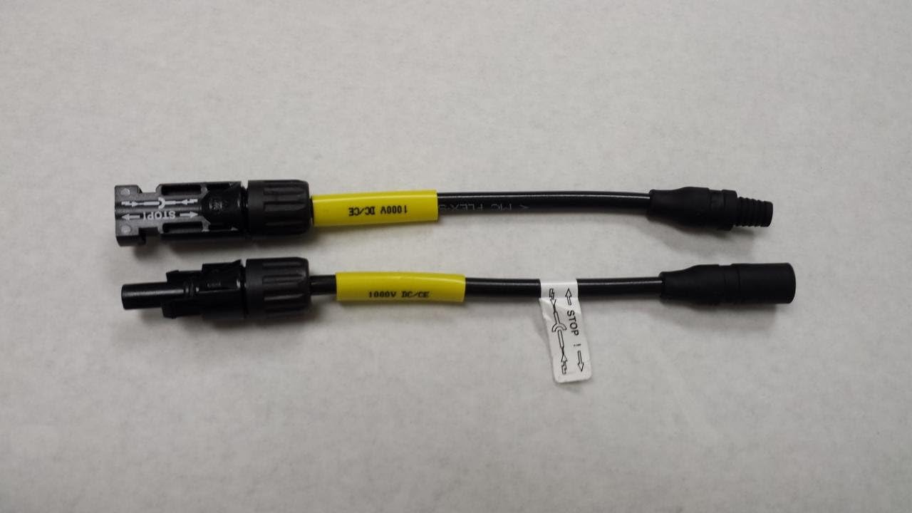 Amazon.com: MC3 to MC4 Cable Adapters PV Solar Panel Connector Pair w/6 ...