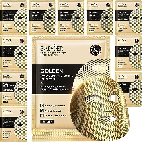 Amazon.com : VESPRO Collagen Essence Sheet Facial Masks (48 Pack), Bulk ...