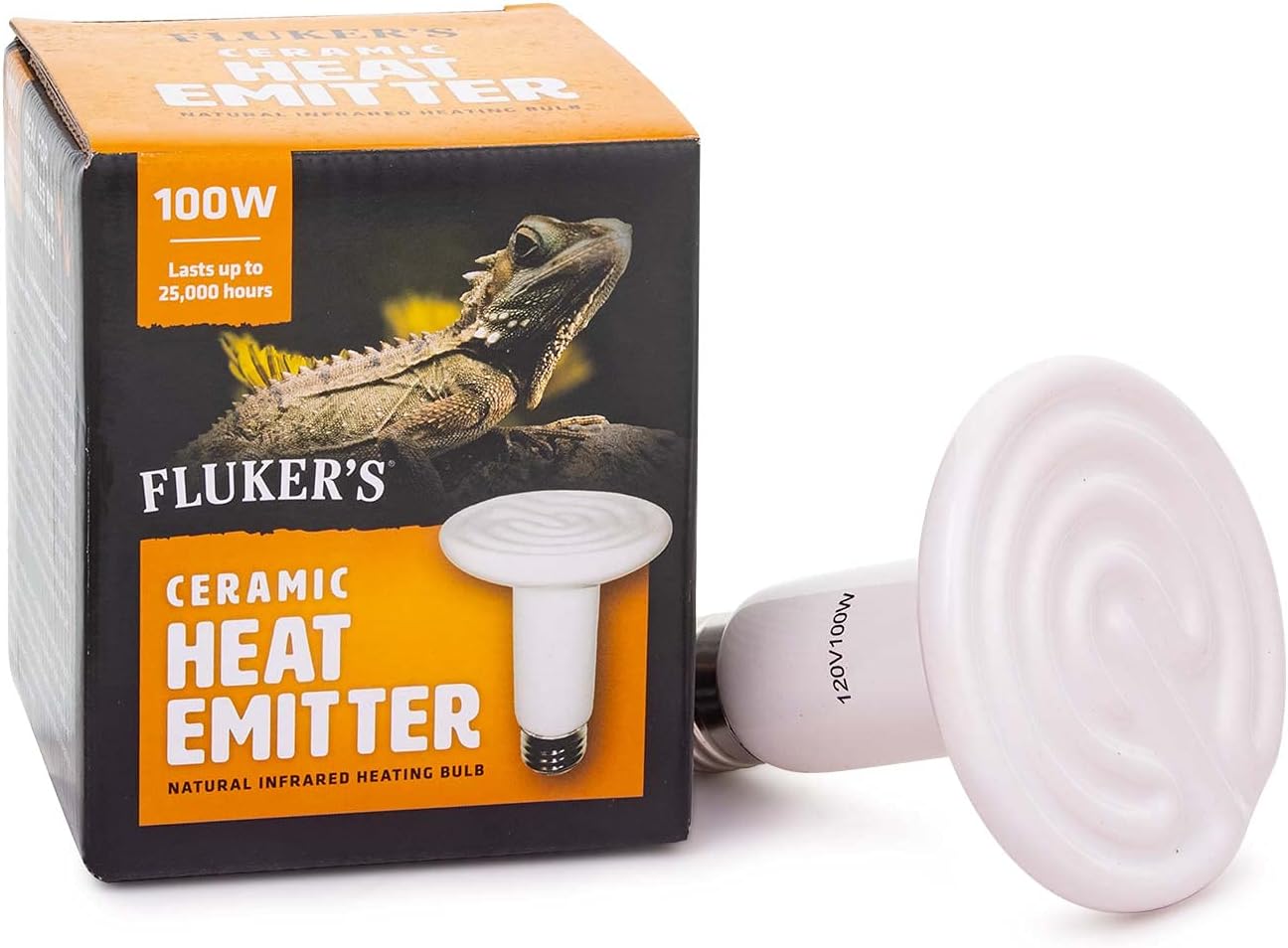 Amazon.com : Zoo Med Repti Basking Lamp 50 Watt for Reptiles : Pet ...