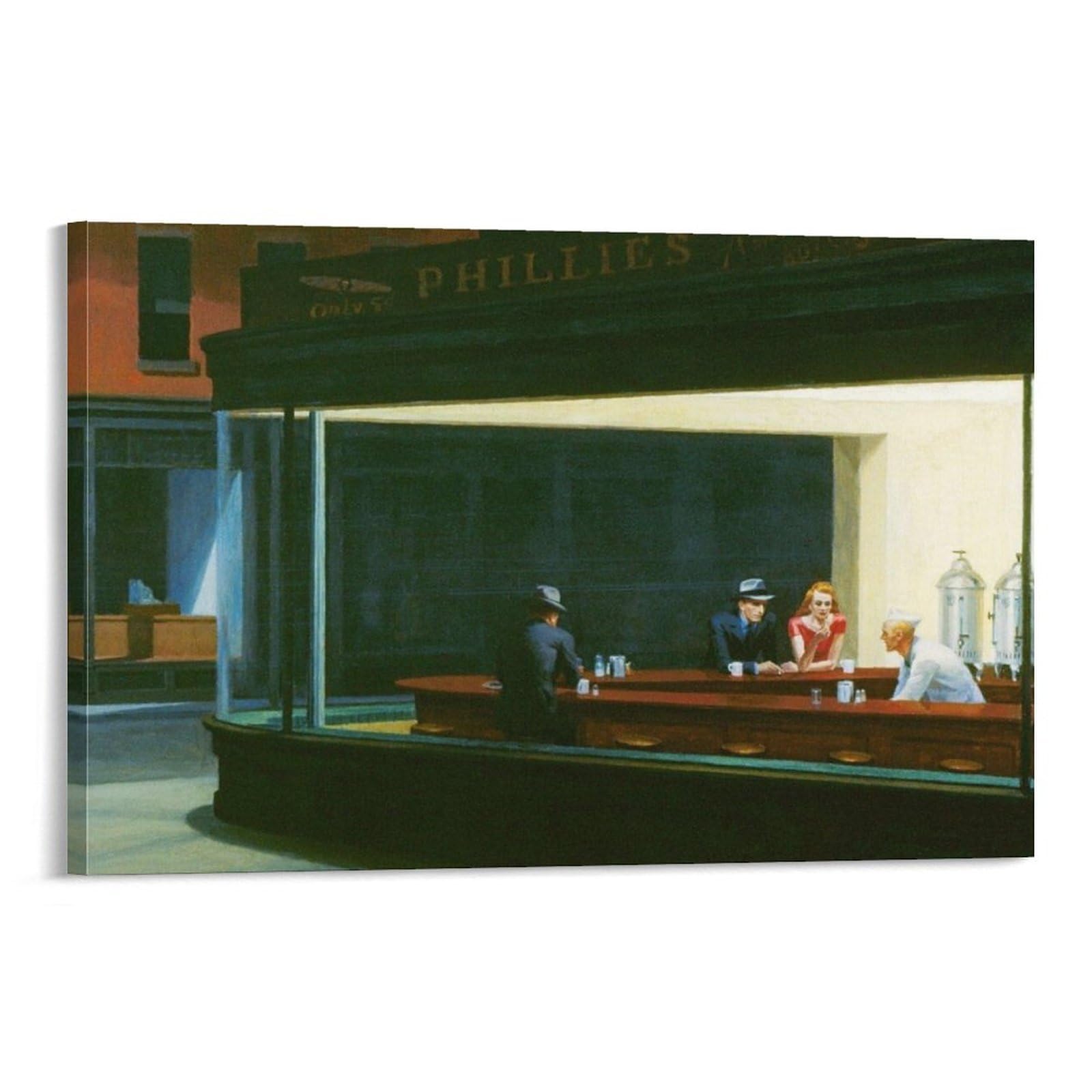 Famous Painting Of Diner Flash Sales | centralcountiesservices.org