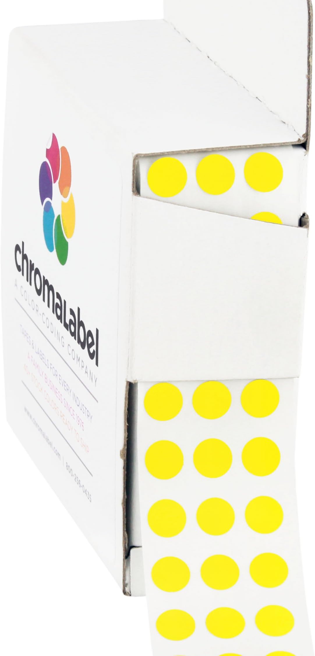 Amazon.com : PARLAIM 3 Inch Round Permanent Adhesive Color Cod Dot ...