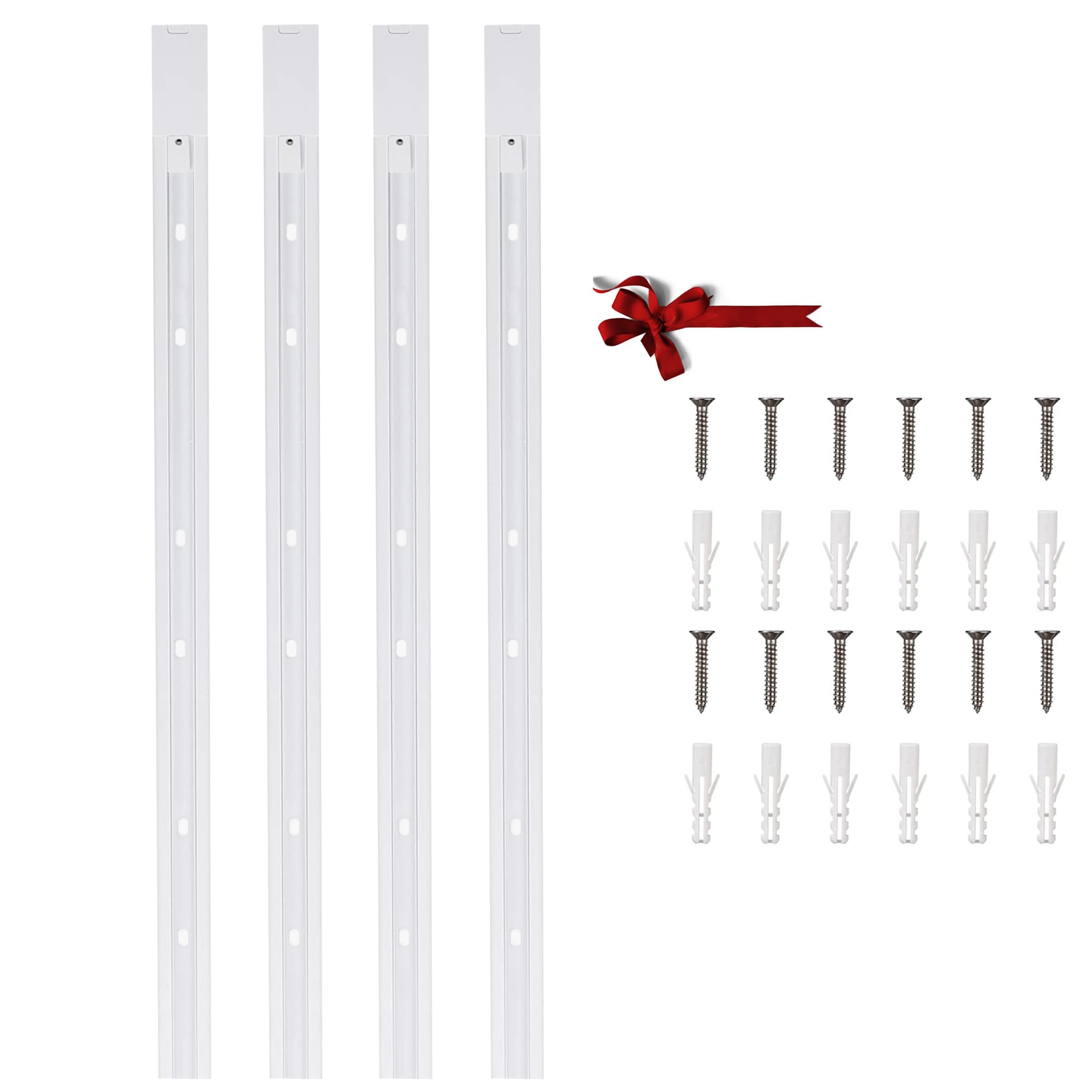 H Type Track Lighting Rails 4PCS 120V Single Circuit 3-Wire H Track ...