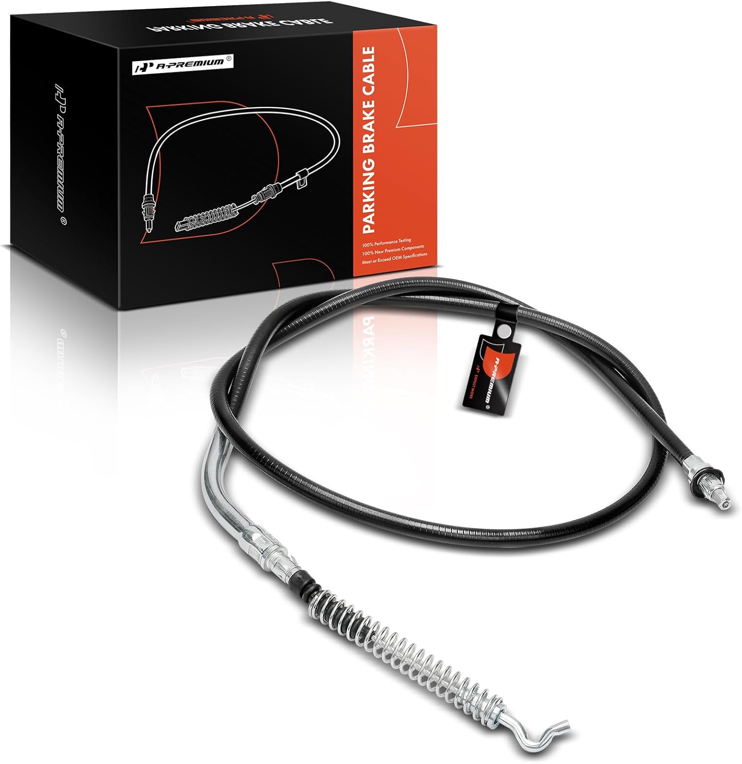 Amazon.com: A-Premium Rear Driver Side Parking Brake Cable Assembly ...