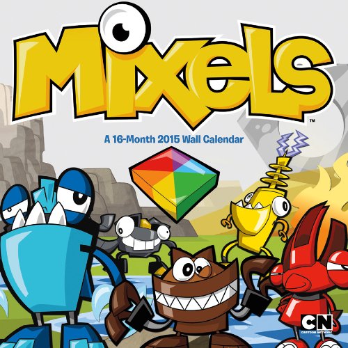 Lego Mixels 2015 Premium Wall Calendar: DateWorks: 9781438837345: Books ...