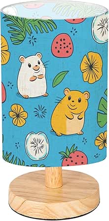 Bedside Desk Lamps, Minimalist Seamless pattern cartoon cute capybara ...