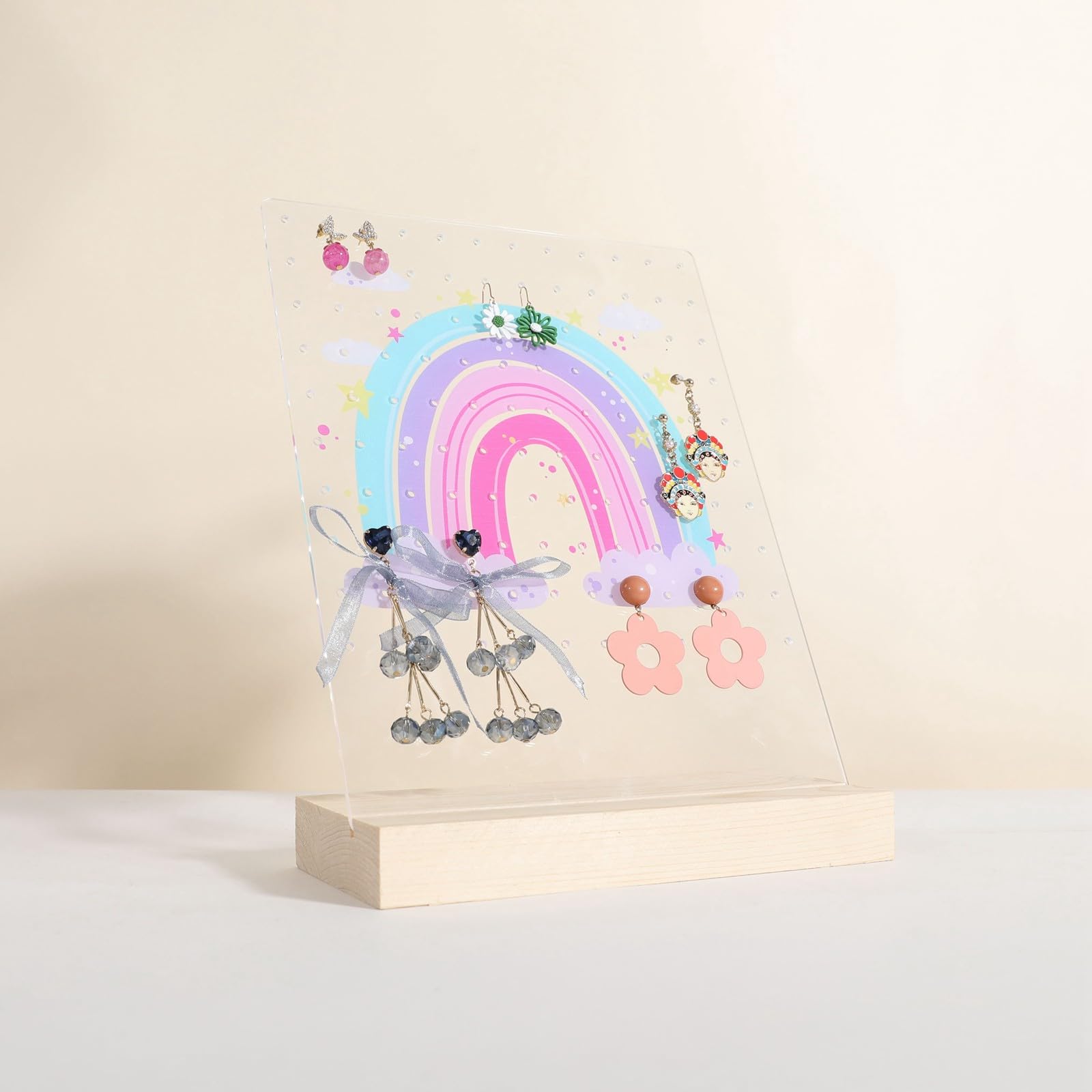 Amazon.com: GemeShou 120 hole earring display stand for selling ...
