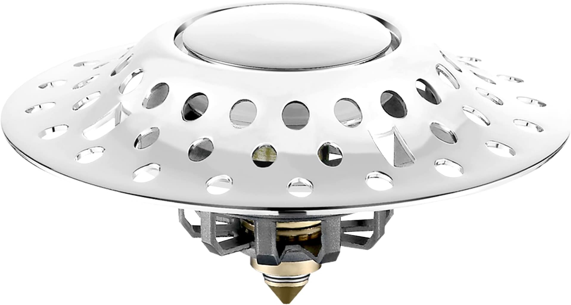 Pymga Upgraded 2 in 1 Bathtub Plug with Drain Hair Catcher, Universal ...