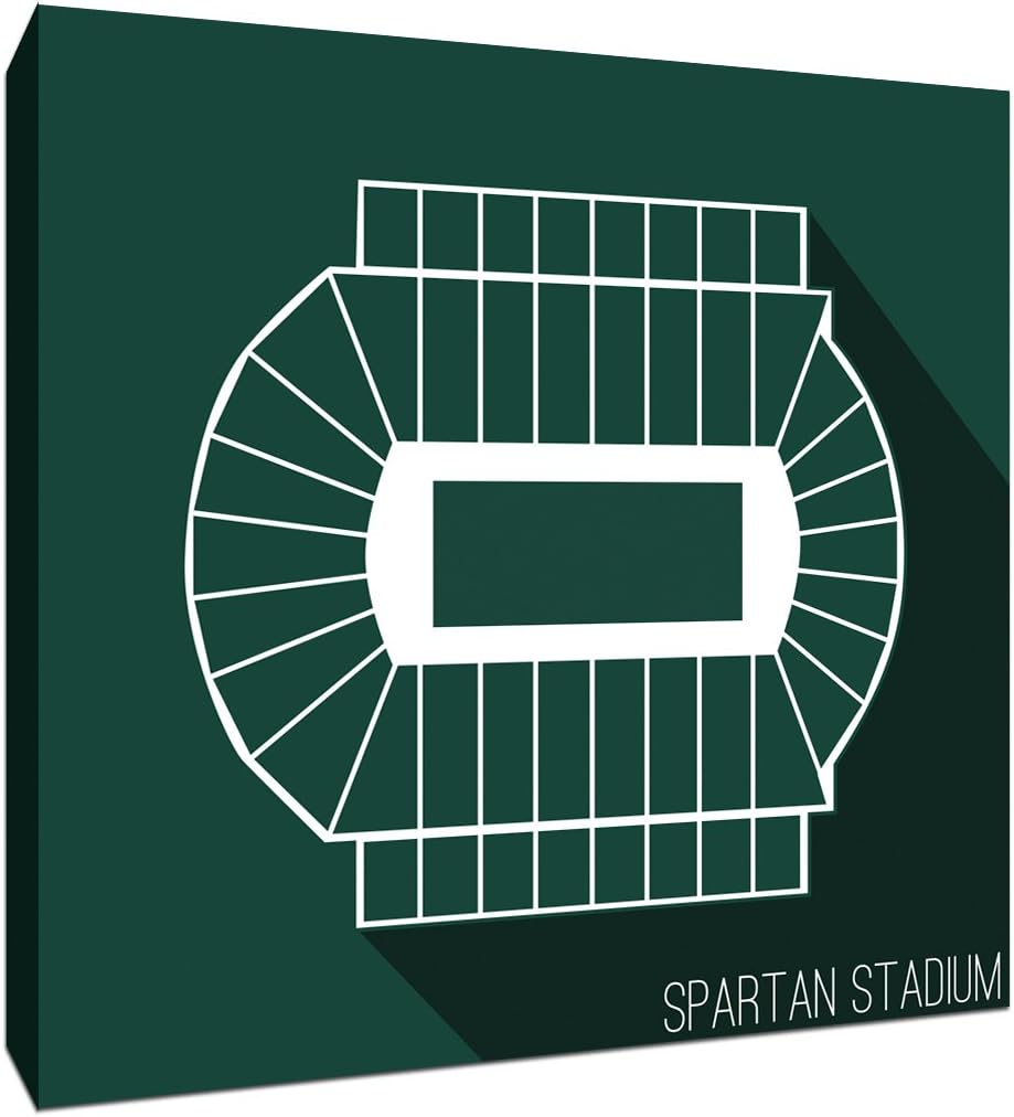 Amazon.com: Michigan State - Spartan Stadium - College Football Seating ...